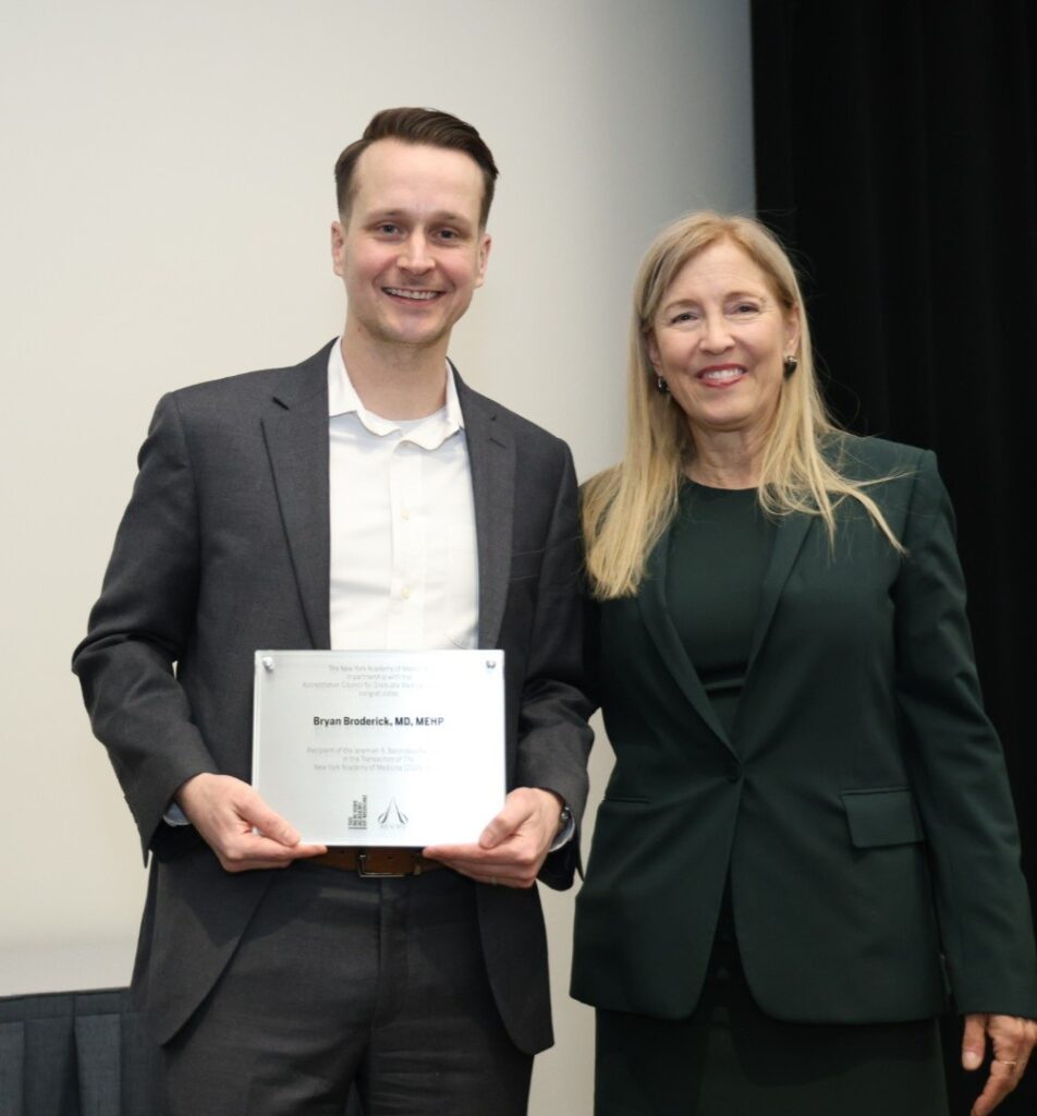 Dr. Bryan Broderick Receives 2026-28 Barondess Fellowship - New York ...